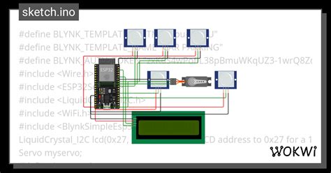 Car Parking Blynk Wokwi Esp32 Stm32 Arduino Simulator