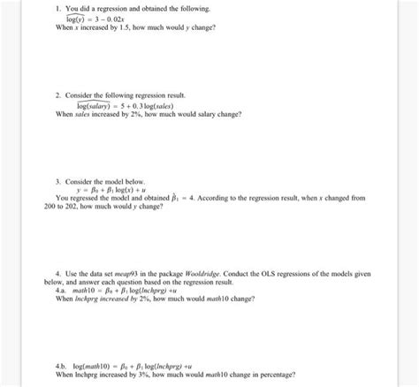 Solved Please Help Me With My Econometrics Assignment In