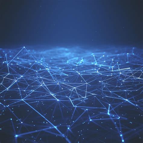 premium photo dynamic 3d render interconnected dots and lines evoke
