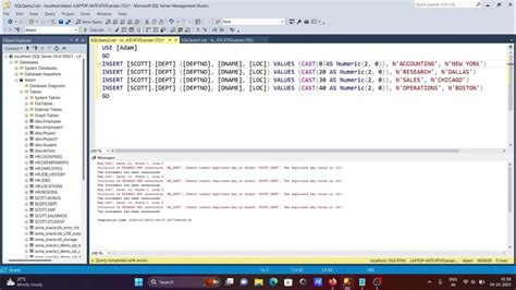 How To Auto Generate Insert Statements For A Table In Sql Server Youtube