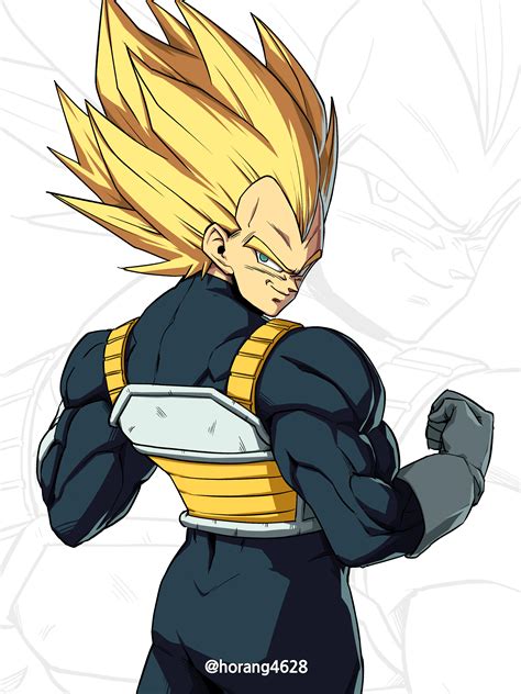 Vegeta Dragon Ball Drawn By Horang Danbooru