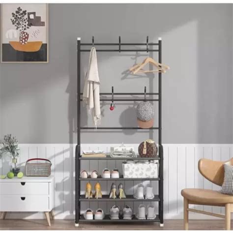 Етажерка за дрехи и обувки портманто Superstoki