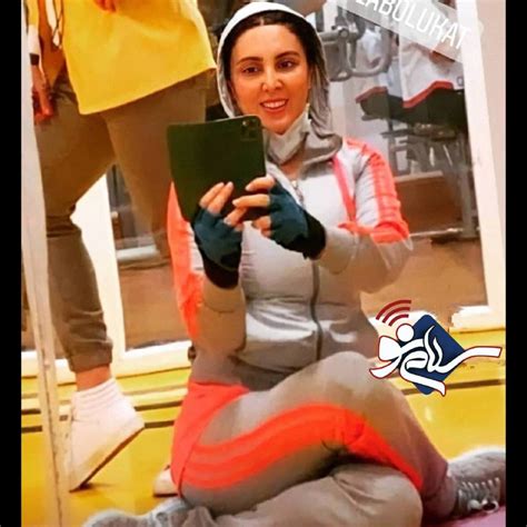 چهره بدون آرایش لیلا بلوکات در هنگام ورزش کردن عکس