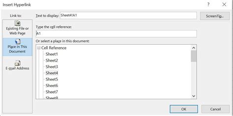 How To Use Hyperlinks To Move Quickly Between Sheets In Microsoft Excel