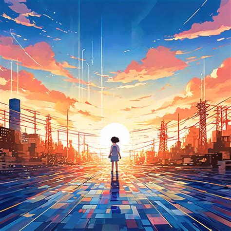 Pixels Gather In A Rhythmic Pattern Resembling A Waveform Em By Jags Playground