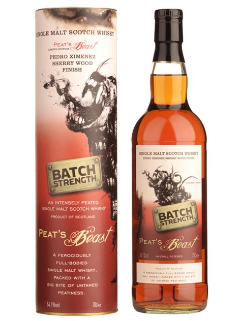 泥煤怪獸 雪莉過桶 單一麥芽威士忌原酒 Peat s Beast PX Sherry Wood Finish Cask Strength