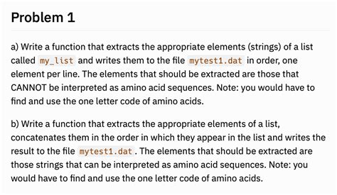 Solved A Write A Function That Extracts The Appropriate