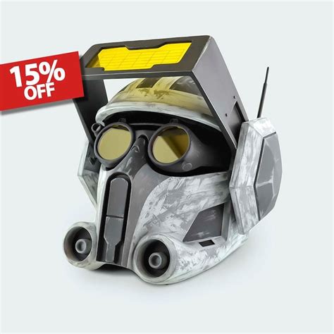 Tech Bad Batch Cosplay Helmet The Bad Batch Clone Trooper Etsy