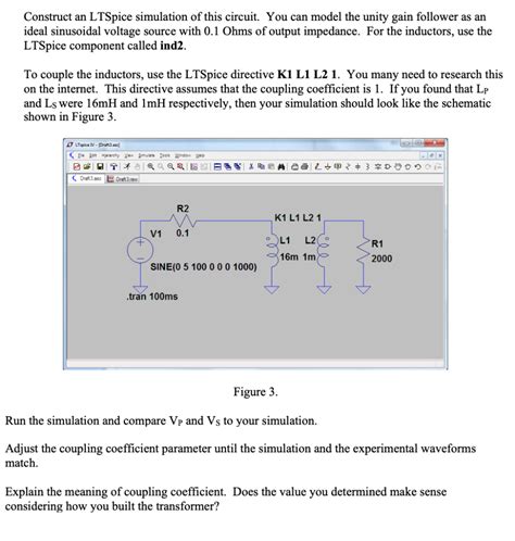 Solved Construct An Ltspice Simulation Of This Circuit You