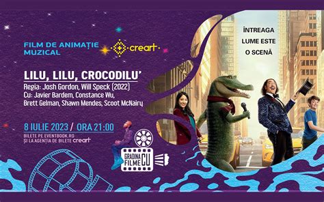 Seara Filmului De Animațiemuzical Lilu Lilu Crocodilu Grădina