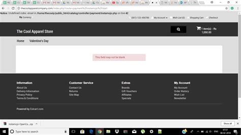 instamojo payment gateway error stack overflow