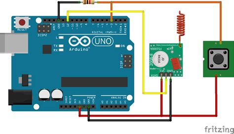 RF Remote Control Using Arduino And Mhz ASK Module