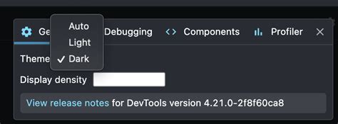 React Devtools Dont Apply Dark Theme · Issue 2923 · Facebookflipper · Github