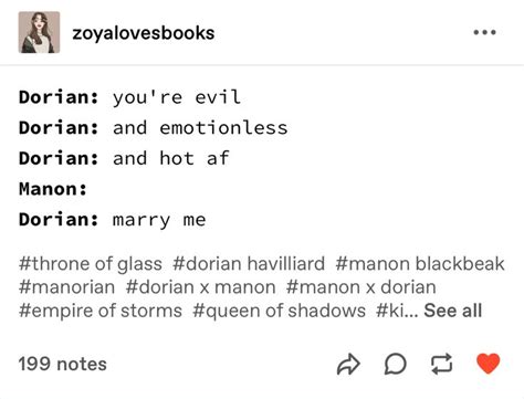 Dorian And Manon Throne Of Glass Quotes Throne Of Glass Books