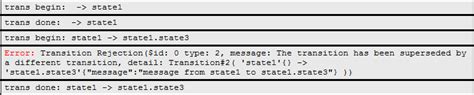 Angularjs UI Router Transition Superseded When Traversing Multi Views