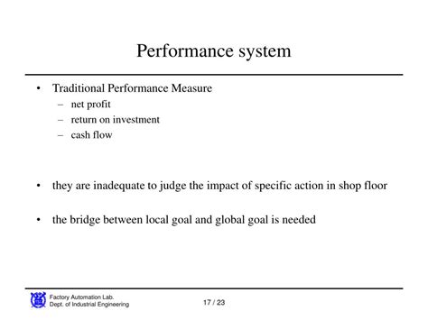 Ppt Implementing Toc Theory Of Constraints In A Manufacturing Environment 1999 3 25 자동화