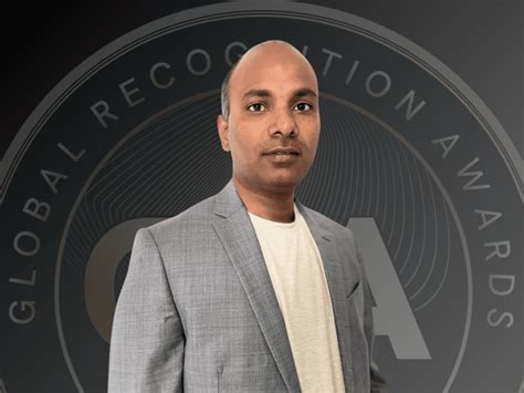 Satishkumar Chintala Wins 2024 Global Recognition Award™ • Global