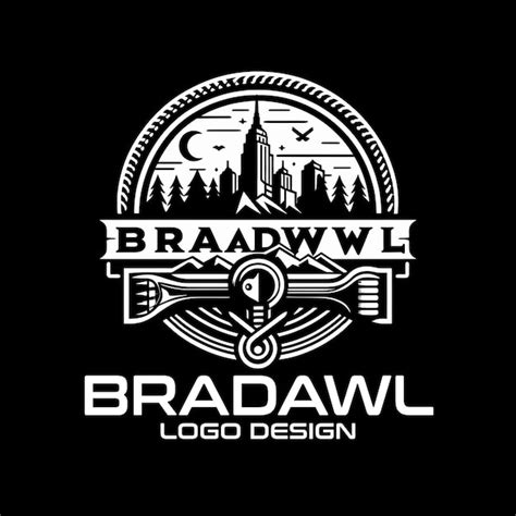 Premium Vector Bradwl Vector Logo Design