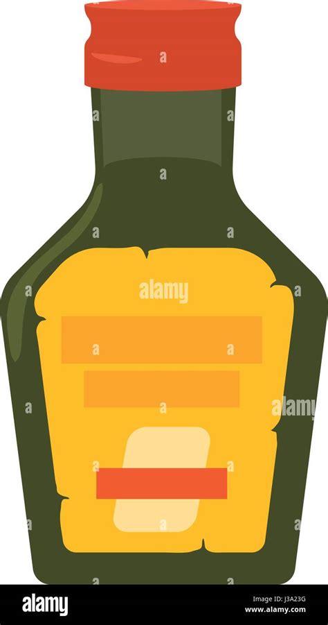 Green Glass Bottke Of Medicine Syrup Icon Stock Vector Image And Art Alamy
