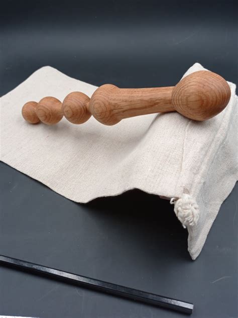 Pleasure Double Wooden Sex Toy Wood Dildo Adult Erotic Toy Etsy