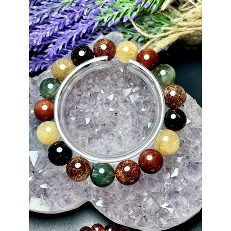 กำไลหินไหม5สี จักรพรรดิ เกรดพรีเมียม ขนาด12มิล Shopee Thailand