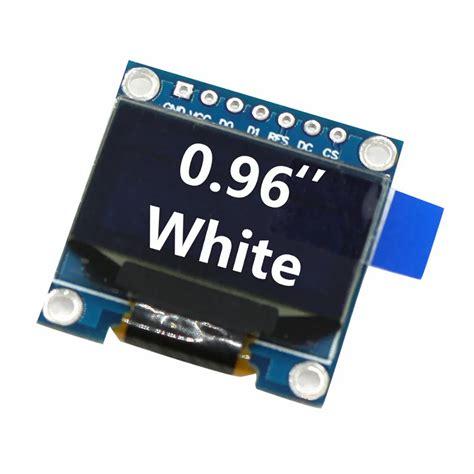 0 96 Inch 7 Pin 128x64 Color White Blue Yellow Blue Oled Display Module At Rs 300 Piece