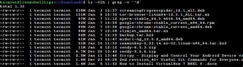 How To List Or Sort Files Based On Size In Linux