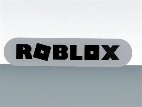 🎲 Roblox Sign・free Stl File For ・cults