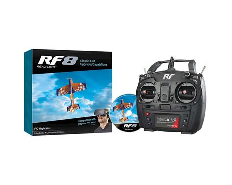 Great Planes Realflight 8 Flight Simulator W Interlink X Controller Mode 2 [gpmz4550] Hobbytown