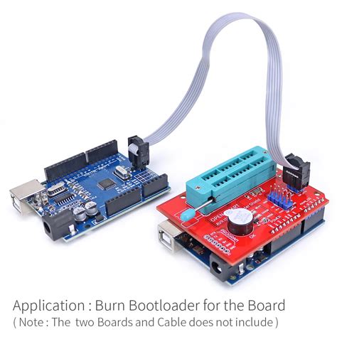 AVR ISP Shield Burning Burn Bootloader Programmer For Arduino 1co No