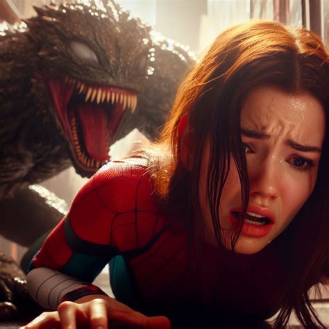 Spider Girl Vs The Lizard 4 By Punishedkaine On Deviantart