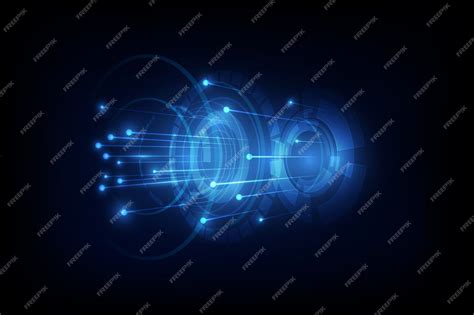 Premium Vector Connection Line On Networking Telecommunication Concept Background