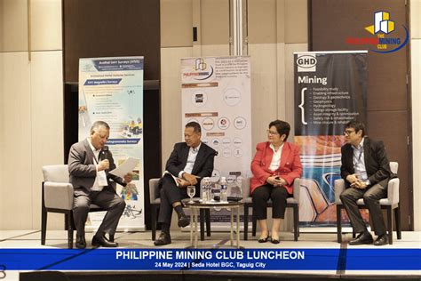 DENR X GHD Luncheon Usec Erni Usec Leones Mr Kundu The Philippine Mining Club