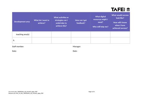 Taepdd401aepro2of2appxpdp Kills Assessment Project Pdp Document