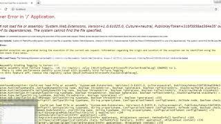 Could Not Load File Or Assembly Microsoft Reportviewer Webforms Version