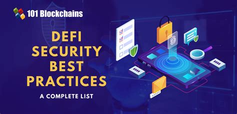 10 best defi security best practices 101 blockchains