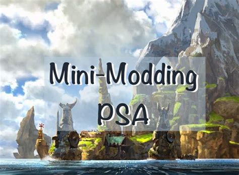 ⋅ ☾ Mini Modding Psa ☾︎ ⋅ H T T Y D Amino