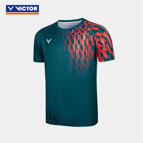 2025 Victor Badminton Jersey Knitted Sports Short Sleeved T Shirt T