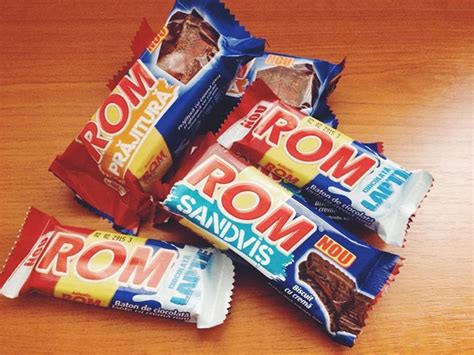 Rom Autentic Delicious Romanian Chocolate Bars