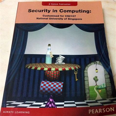 Cs2107 Security In Computing Textbook Hobbies And Toys Books And Magazines Textbooks On Carousell