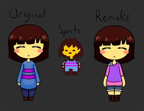 Undertale Frisk Outfit Remake By Spookyartnness On Deviantart