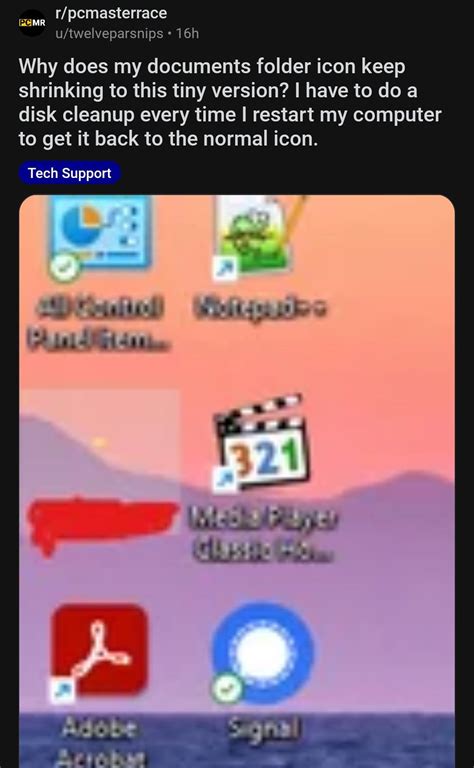 Why Does My Documents Folder Keep Shrinking Images