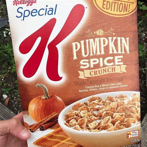 Special K Pumpkin Spice Crunch Is Back This Another Cereal That I Wanted To Be Better Yet It