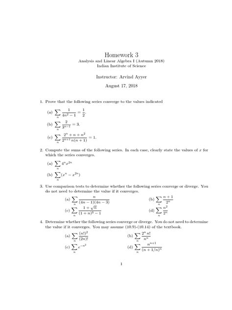 analysis assignment 3 pdf mathematical analysis mathematics