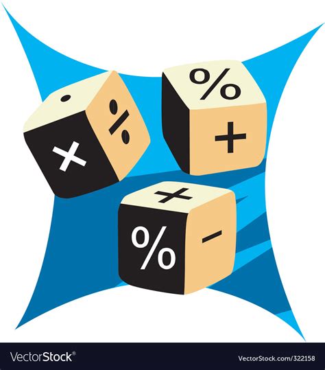 Mathematical Cubes Royalty Free Vector Image VectorStock