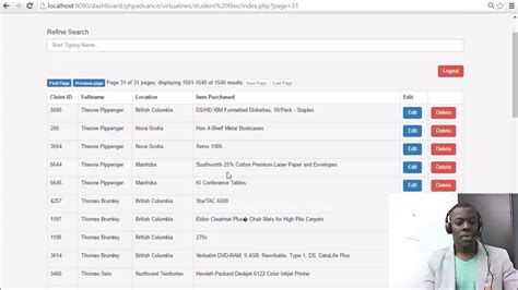Excel To Mysql Web App Php Pdo Mysql Ajax Bootstrap Youtube