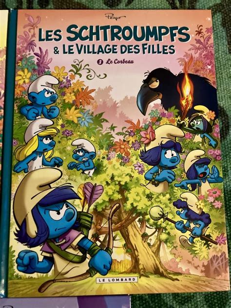 Les Schtroumpfs Et Le Village Des Filles Tomes 1 à 5 Neuf Voir