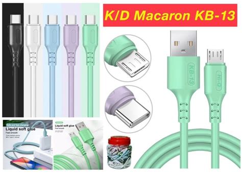 Kabel Data Macaron Kb Toples Support Fast Charging Lazada Indonesia