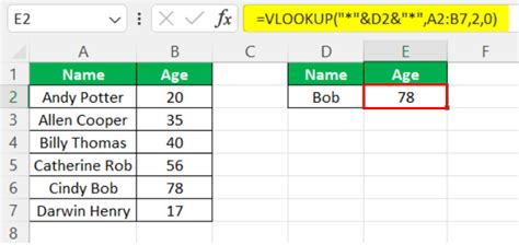VLOOKUP Partial Match Meaning How It Works Examples