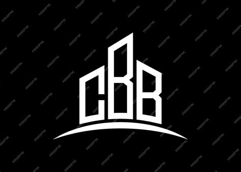 Premium Vector Letter Cbb Building Vector Monogram Logo Design Template Building Shape Cbb Logo
